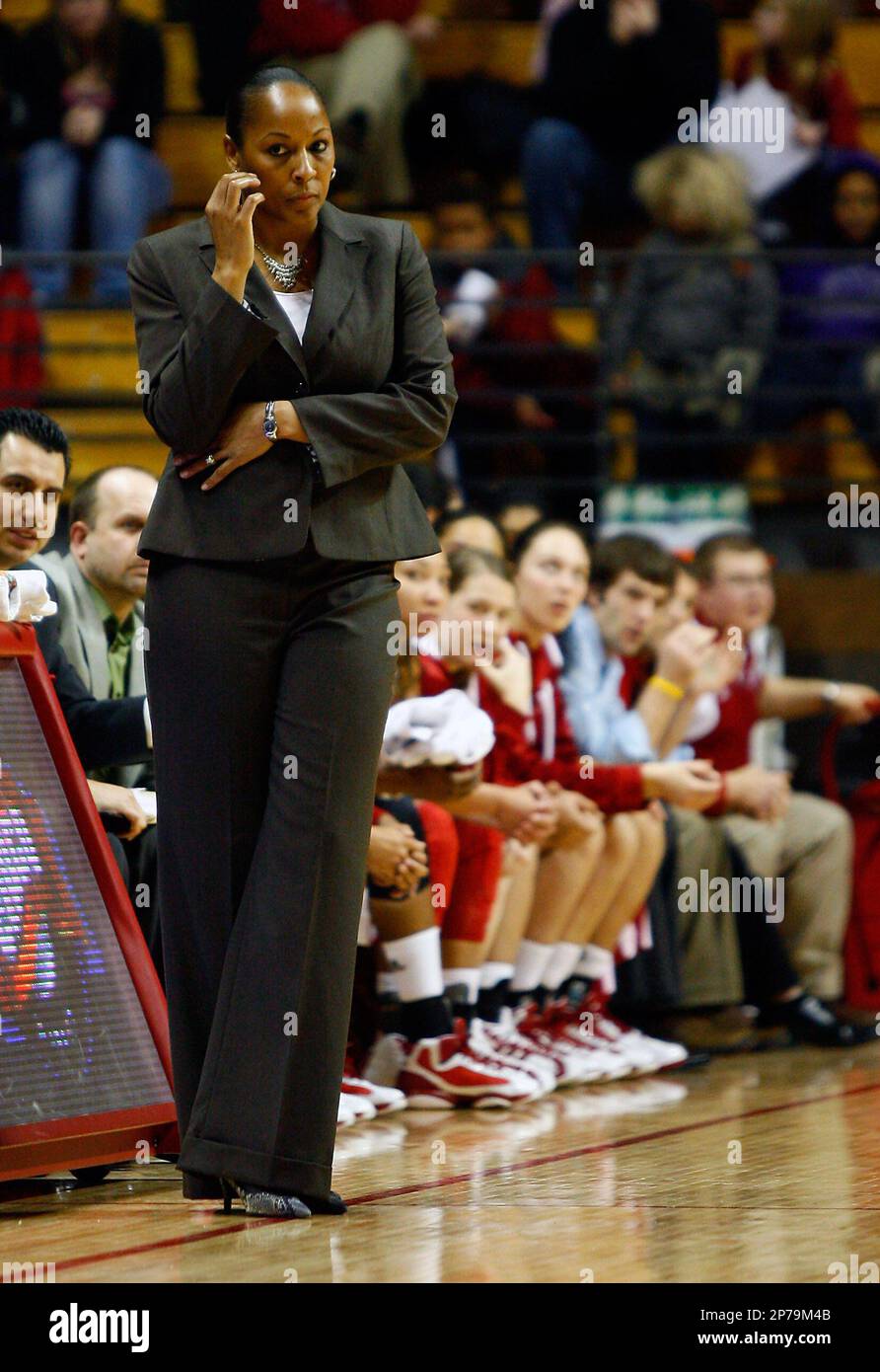 February 3, 2011: Indiana head coach Felisha Legette-Jack during an ...