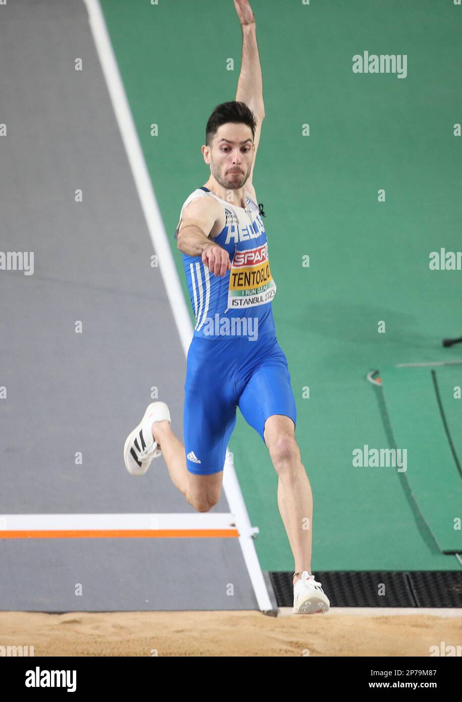 Miltiadis TENTOGLOU of Greece Long Jump Men Final during the European ...