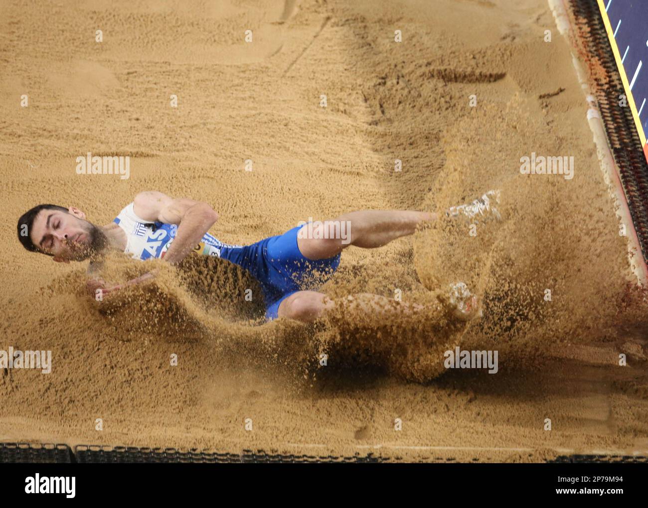 Miltiadis TENTOGLOU of Greece Long Jump Men Final during the European ...
