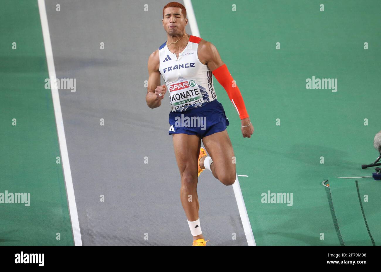 Erwan KONATE of France Long Jump Men Final during the European ...