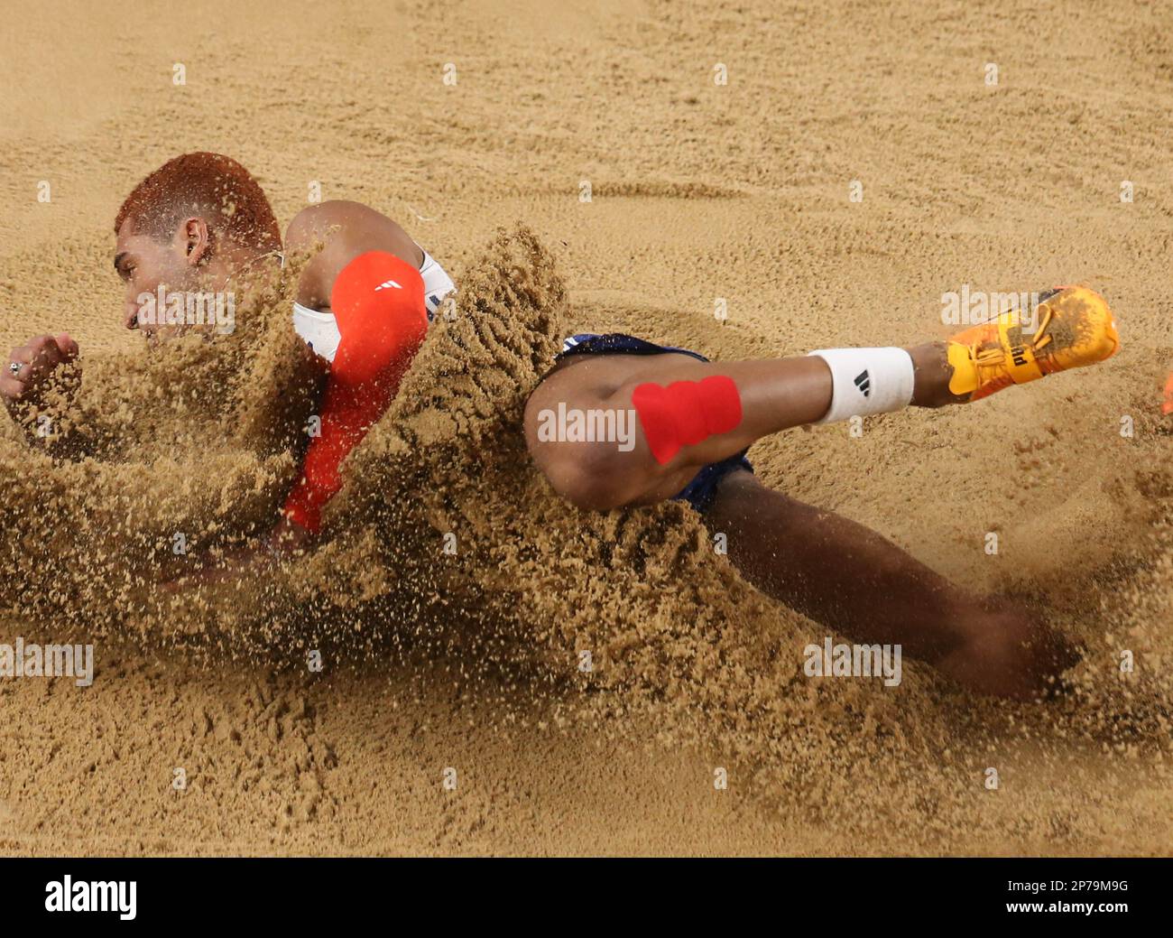 Erwan KONATE of France Long Jump Men Final during the European ...