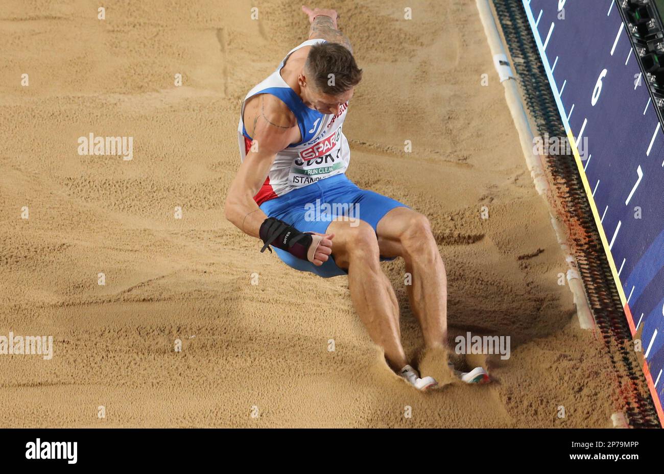 Radek JUŠKA of Czech Republic Long Jump Men Final during the European ...