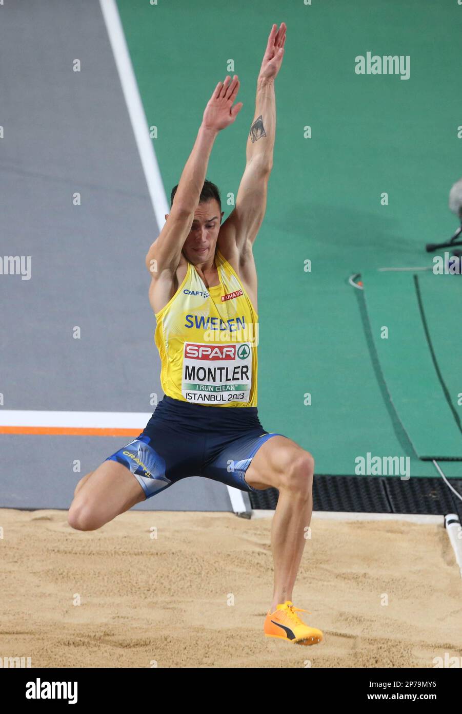 Thobias MONTLER of SWEDEN Long Jump Men Final during the European ...