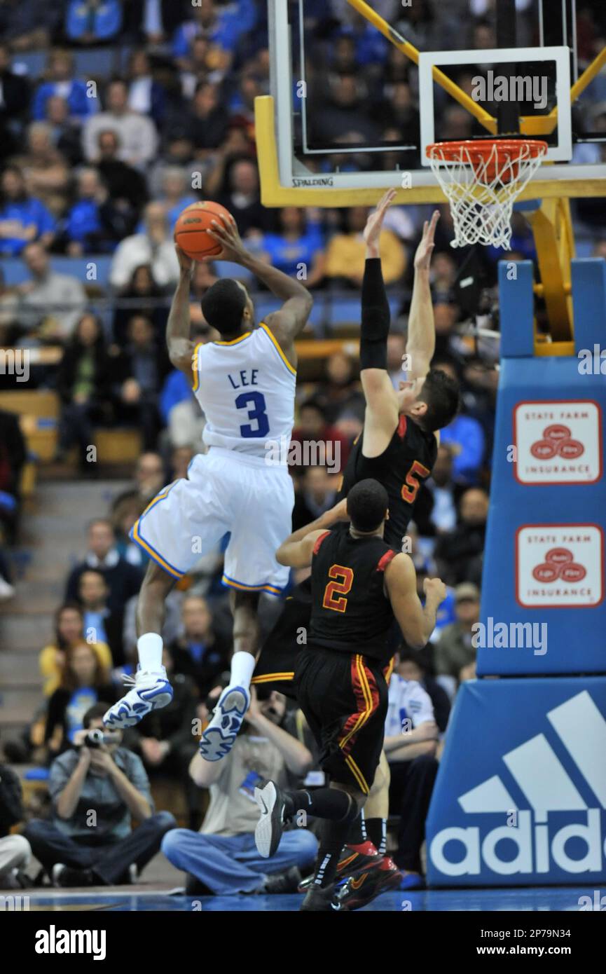 February 2, 2011 Los Angeles, CA.UCLA Bruins guard Malcolm Lee #3 ...