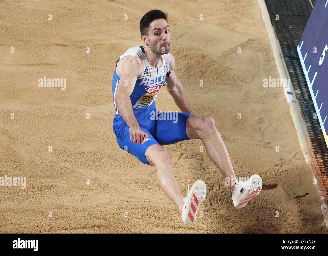 Miltiadis TENTOGLOU of Greece Long Jump Men Final during the European ...
