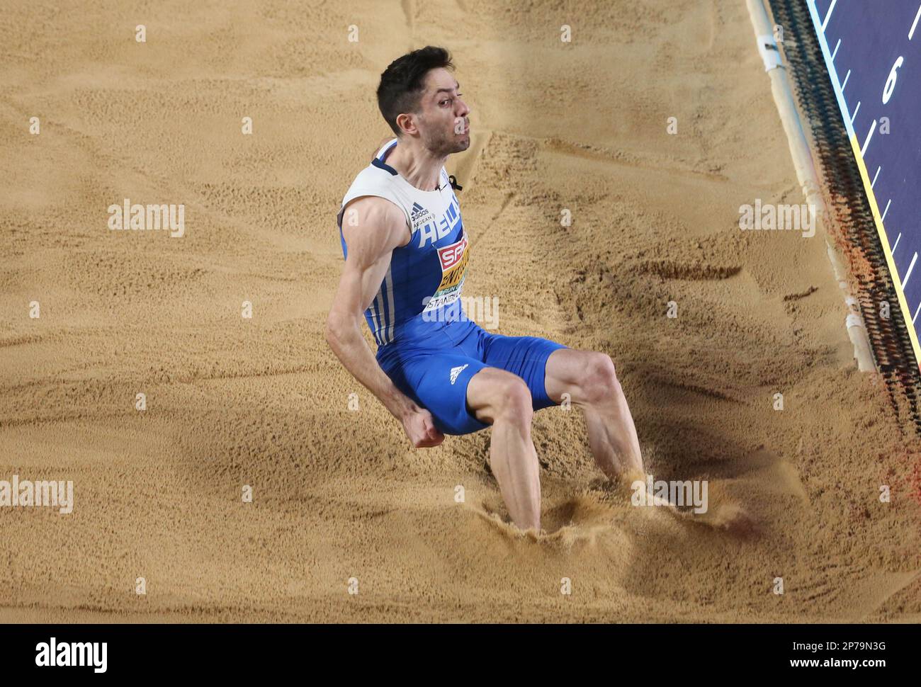 Miltiadis TENTOGLOU of Greece Long Jump Men Final during the European ...