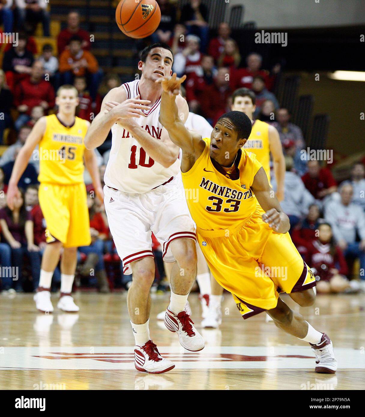 February 2, 2011 - Indiana Hoosiers guard/forward Will Sheehey (10) and ...