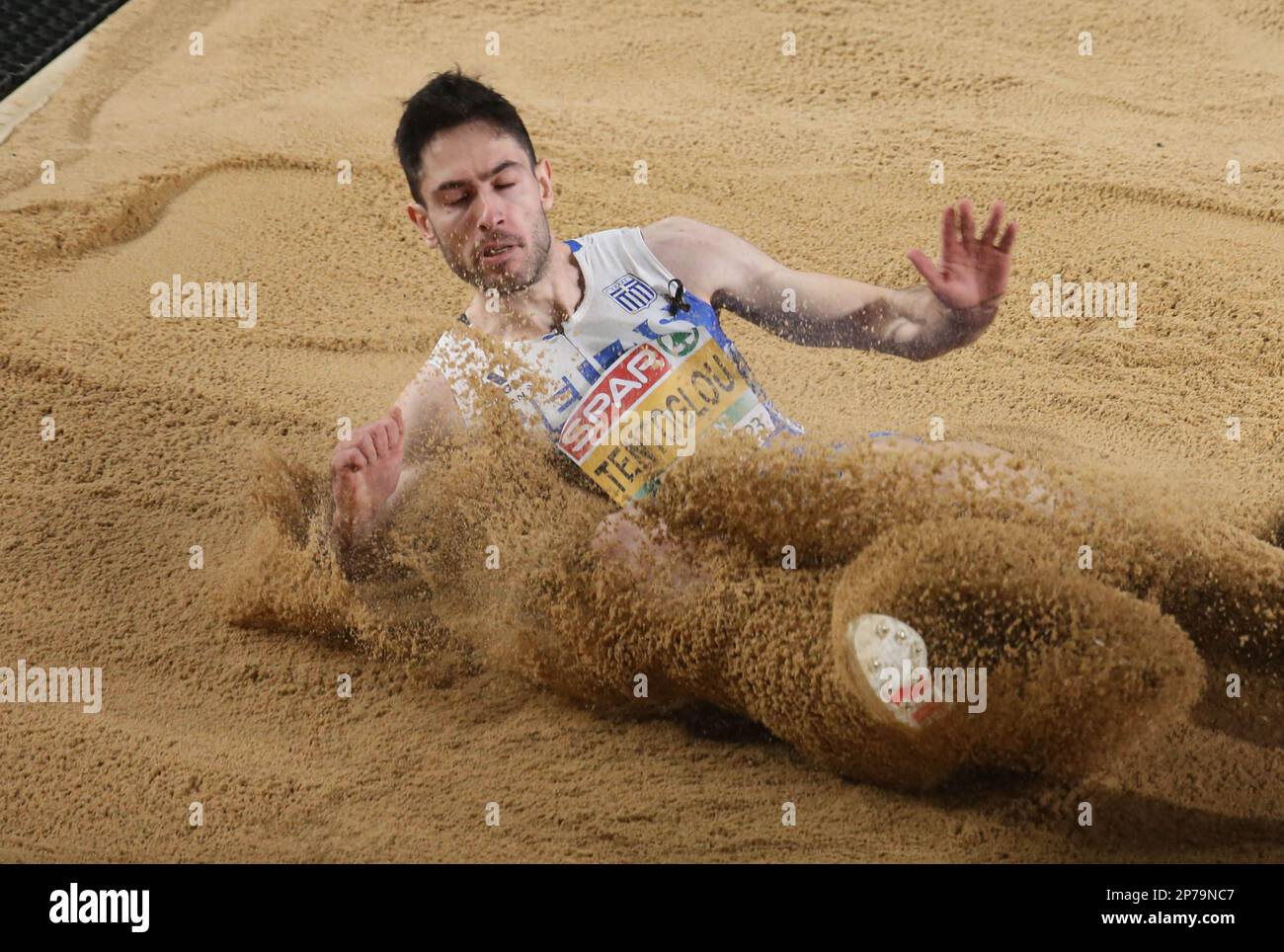 Miltiadis TENTOGLOU of Greece Long Jump Men Final during the European ...