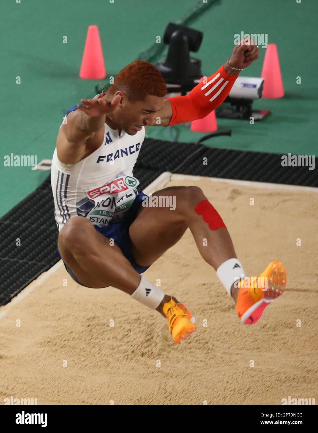 Erwan KONATE of France Long Jump Men Final during the European ...