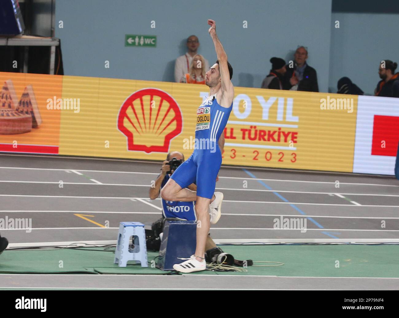 Miltiadis TENTOGLOU of Greece Long Jump Men Final during the European ...