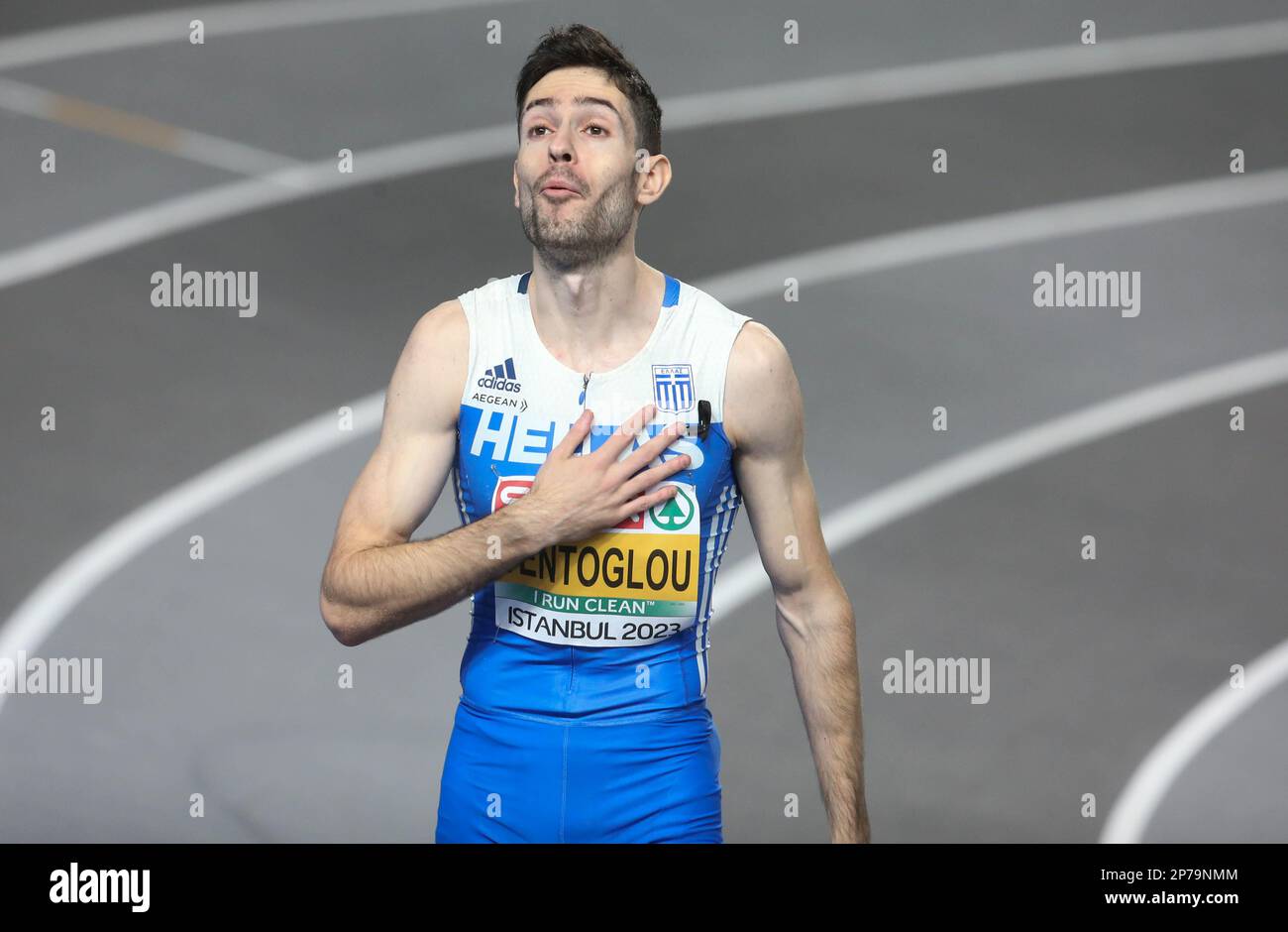 Miltiadis TENTOGLOU of Greece Long Jump Men Final during the European ...