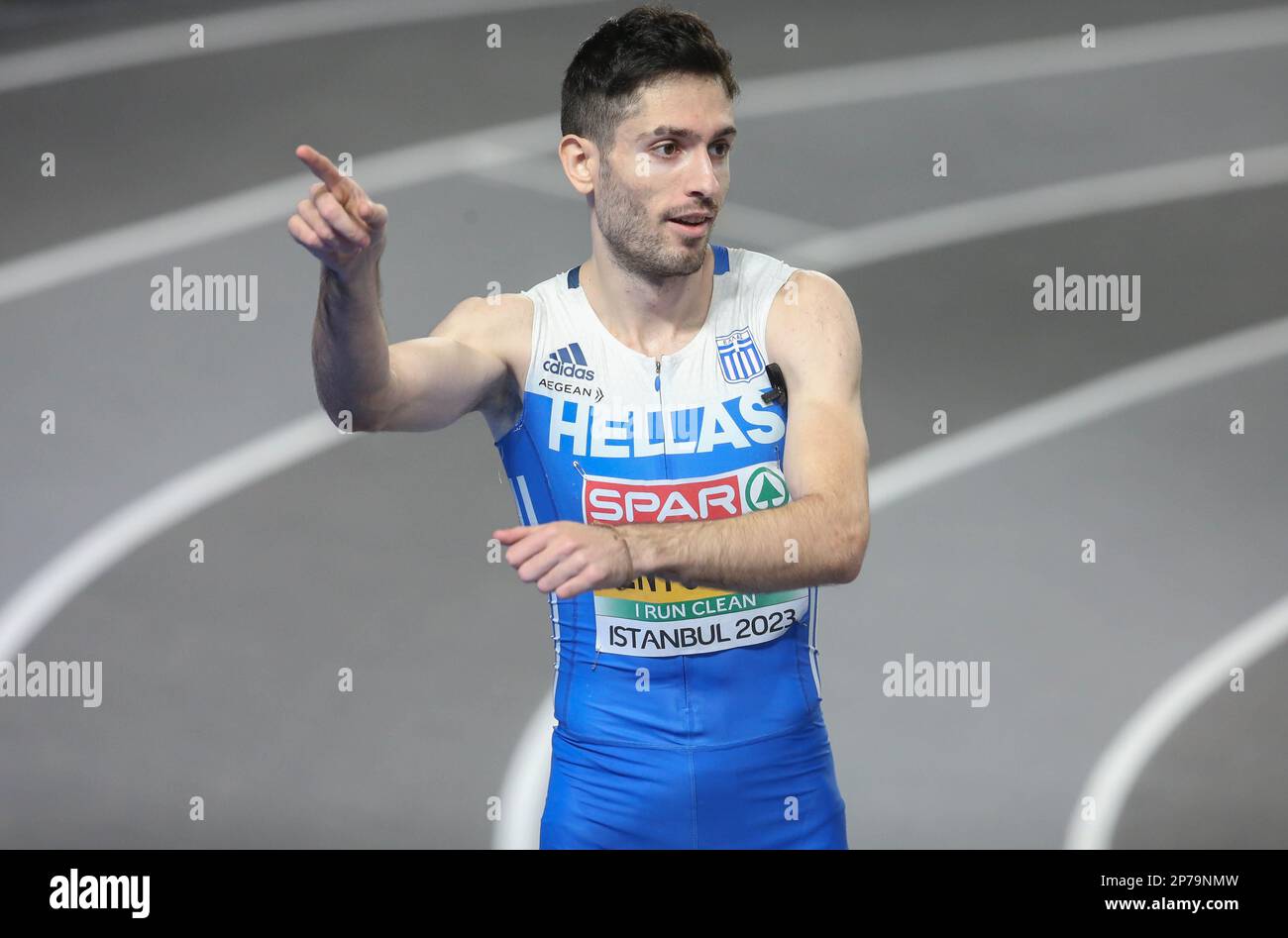 Miltiadis TENTOGLOU of Greece Long Jump Men Final during the European ...