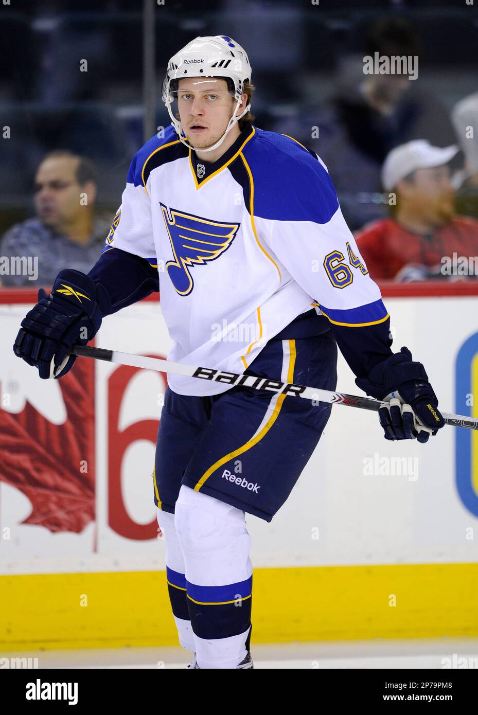 NHL player profile photo on St. Louis Blues' Nikita Nikitin, from ...