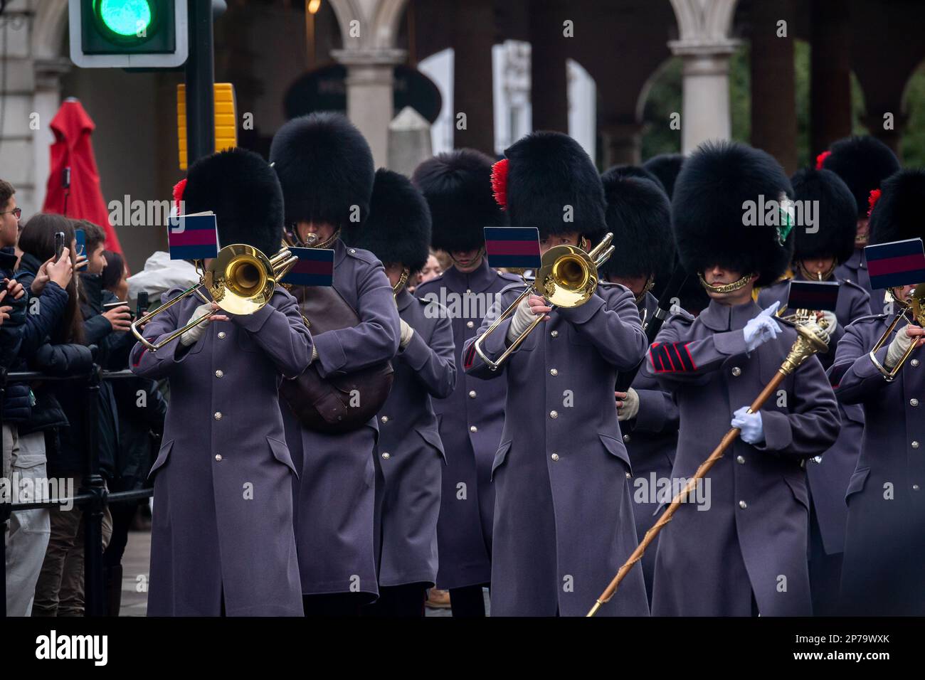 Windsor, Berkshire, UK. 11th February, 2023. The Changing the Guard in ...