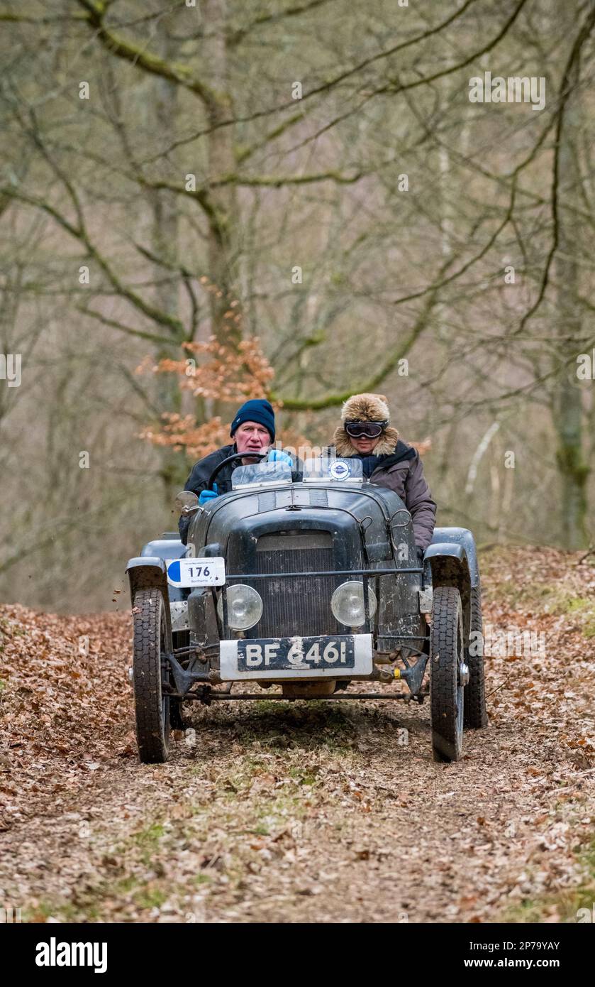 The Vintage Sports Car Club (V.S.C.C.) members taking part in the clubs ...