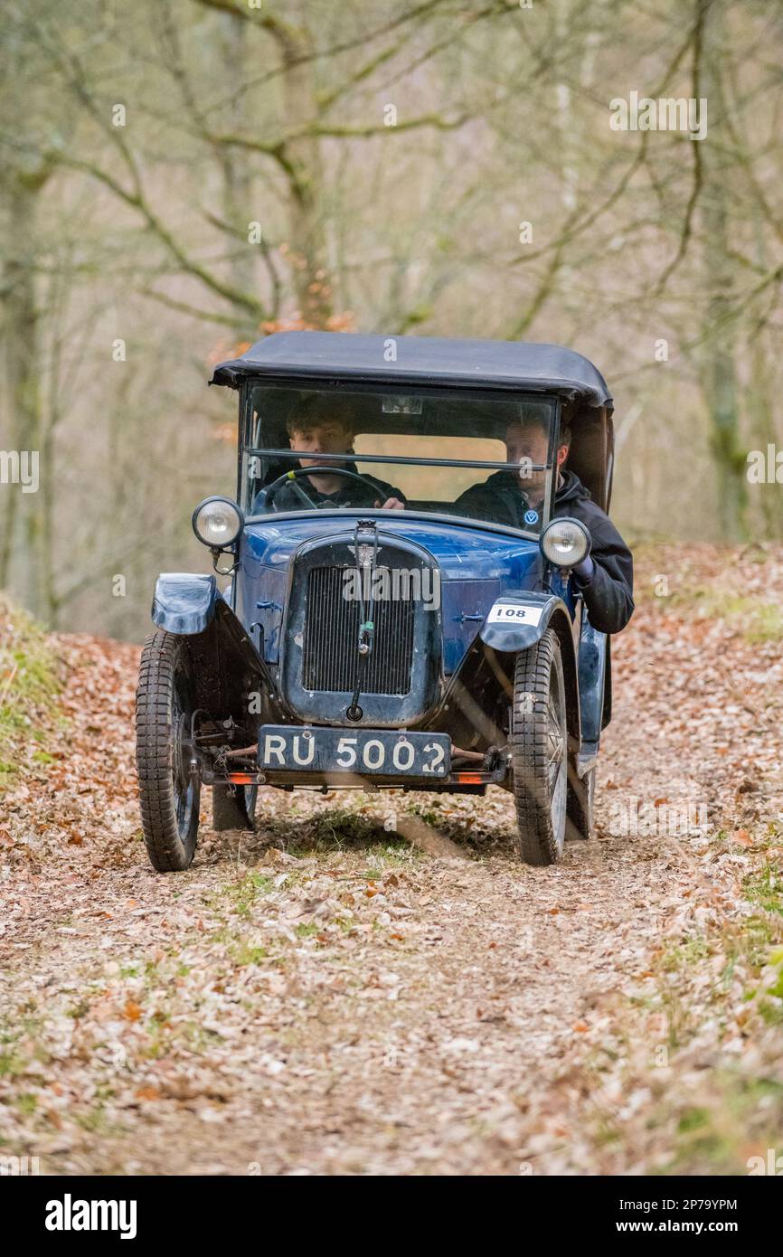 The Vintage Sports Car Club (V.S.C.C.) members taking part in the clubs ...