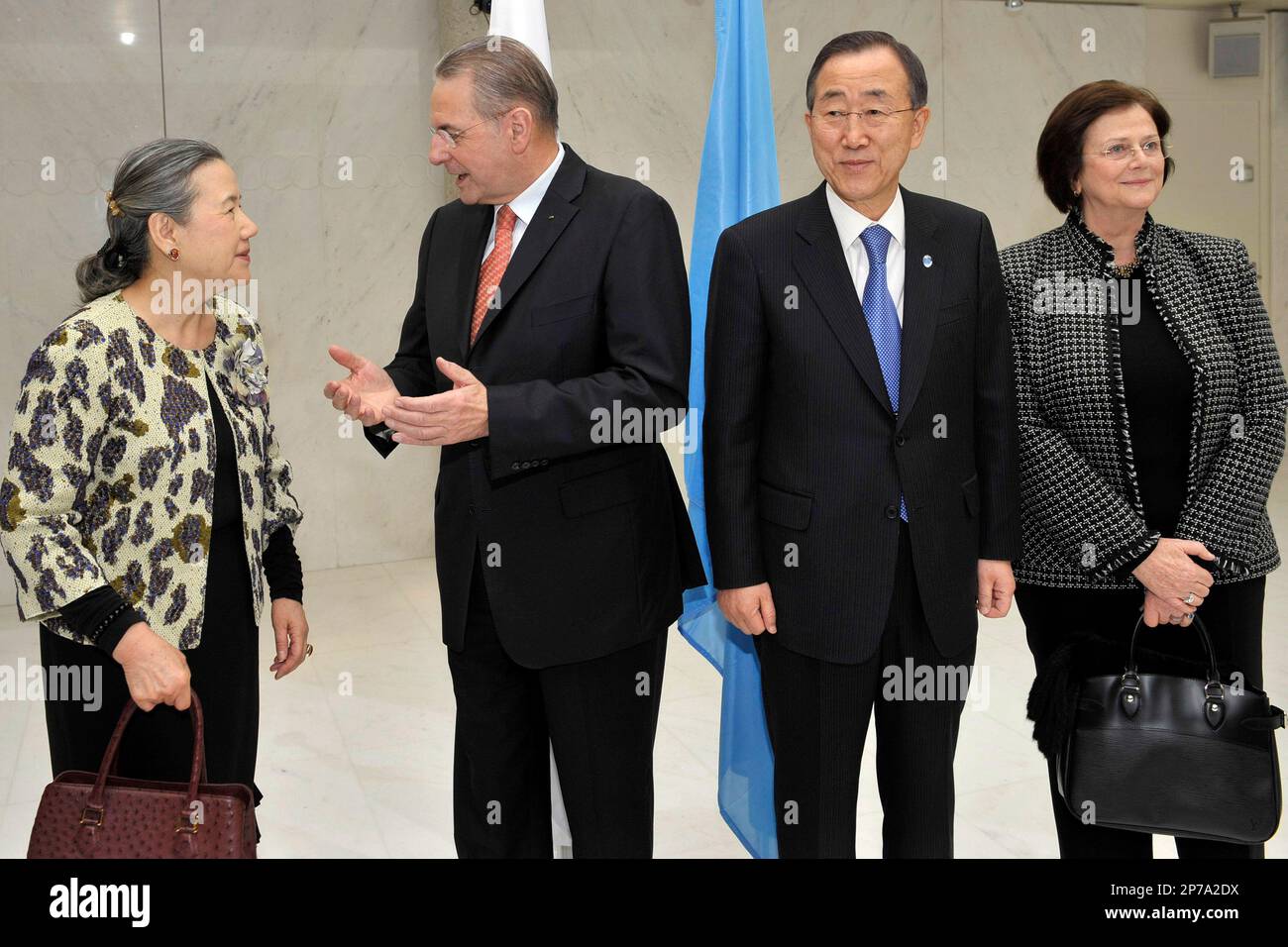 International Olympic Committee, IOC, President, Belgian Jacques Rogge ...