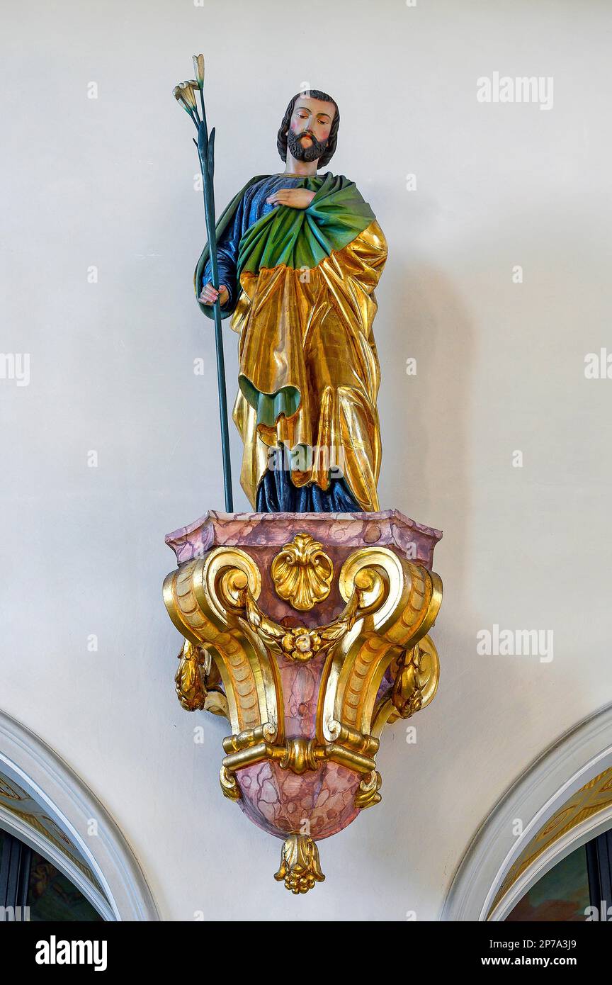 Saint Joseph with Lily, heritage-protected Roman Catholic parish church ...