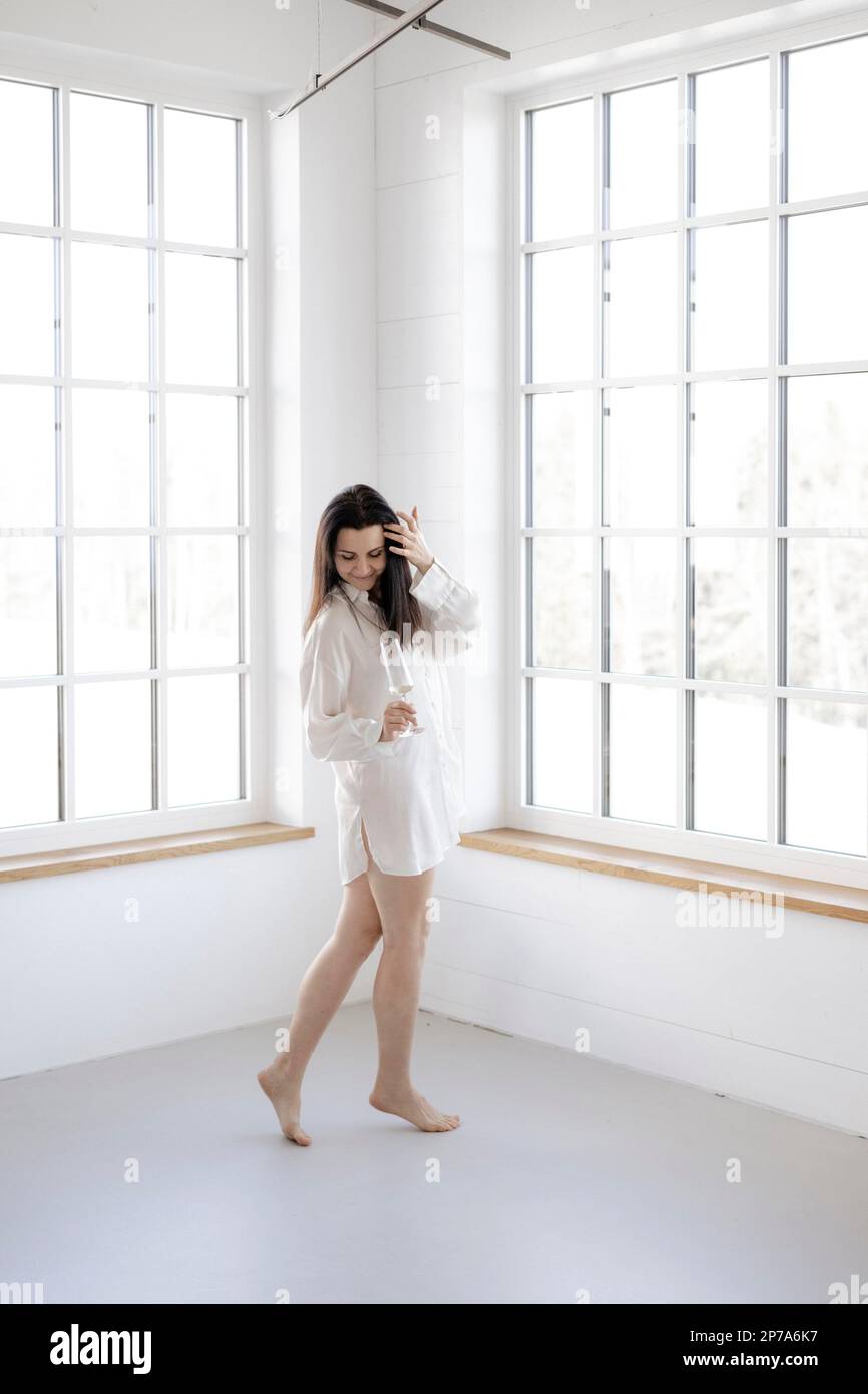 Living attractive hi-res stock photography and images - Alamy