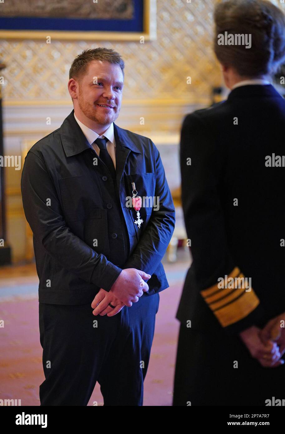 Craig Green, from London, is made a Member of the Order of the British ...
