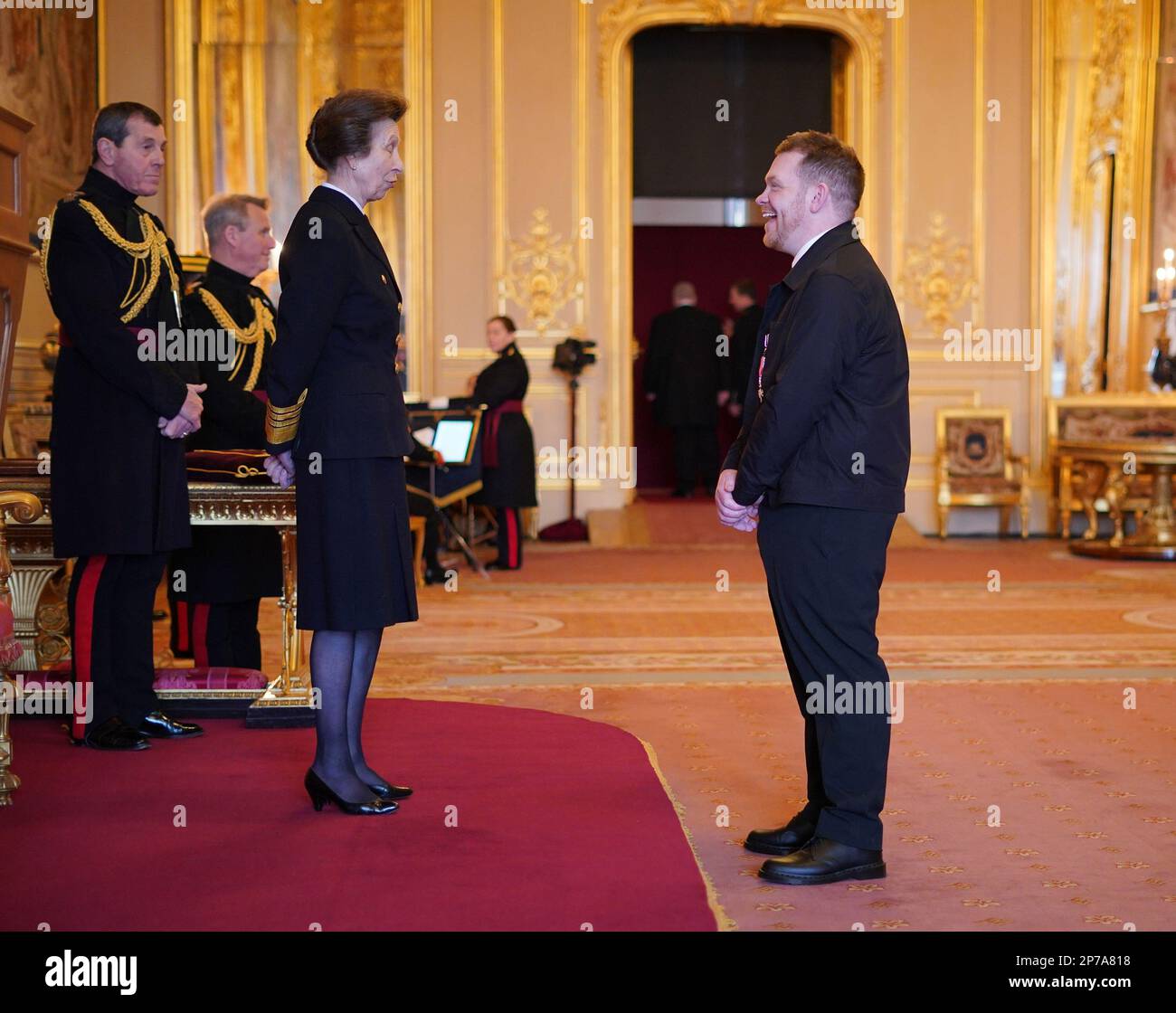 Craig Green, from London, is made a Member of the Order of the British ...