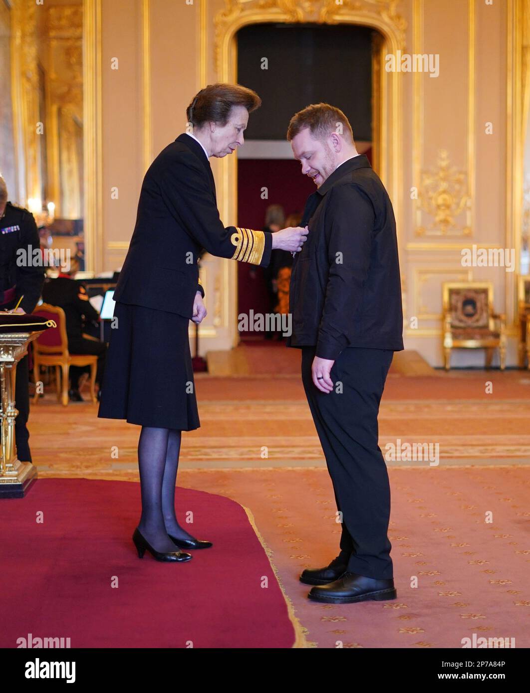 Craig Green, from London, is made a Member of the Order of the British ...