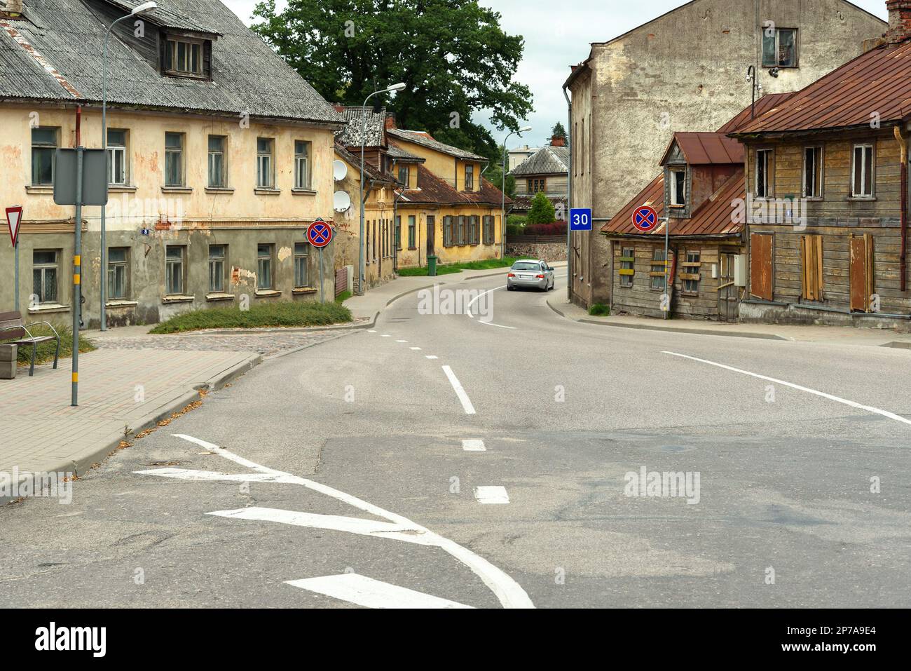 Old house in talsi hi-res stock photography and images - Alamy