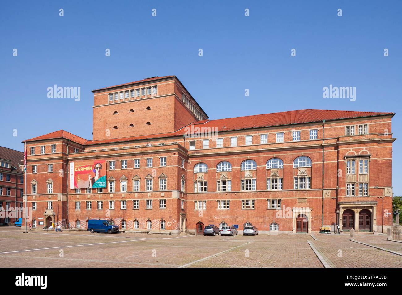 Opera House, Kiel, state capital, Schleswig-Holstein, Germany Stock ...
