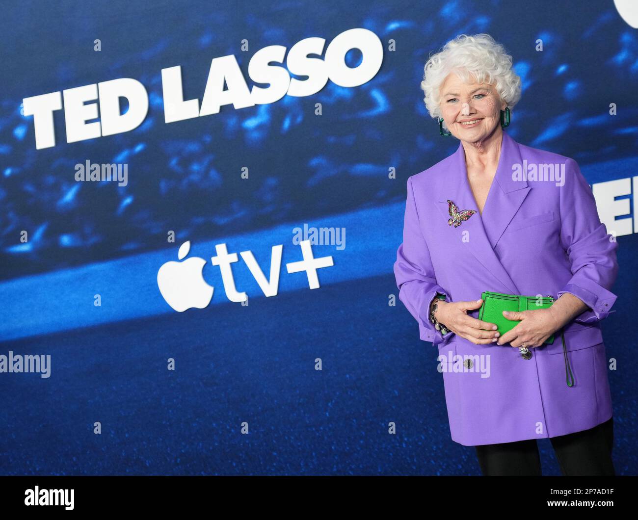 Annette Badland arrives at the Apple Original Series' TED LASSO Season ...
