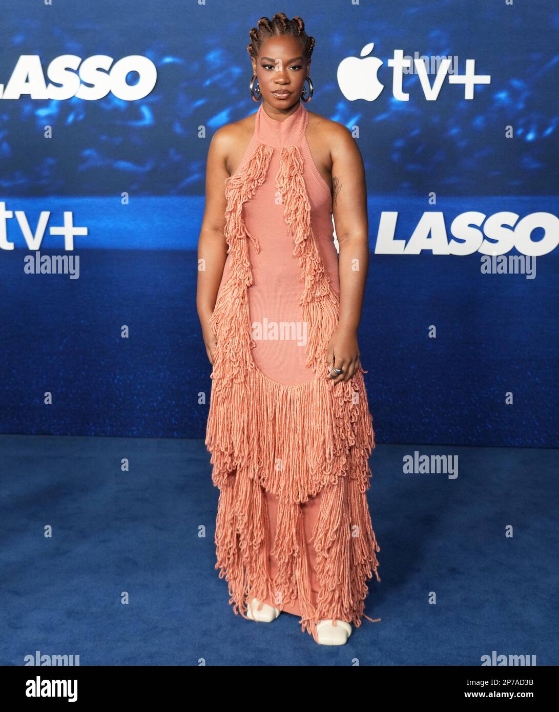 Precious Mustapha arrives at the Apple Original Series' TED LASSO ...