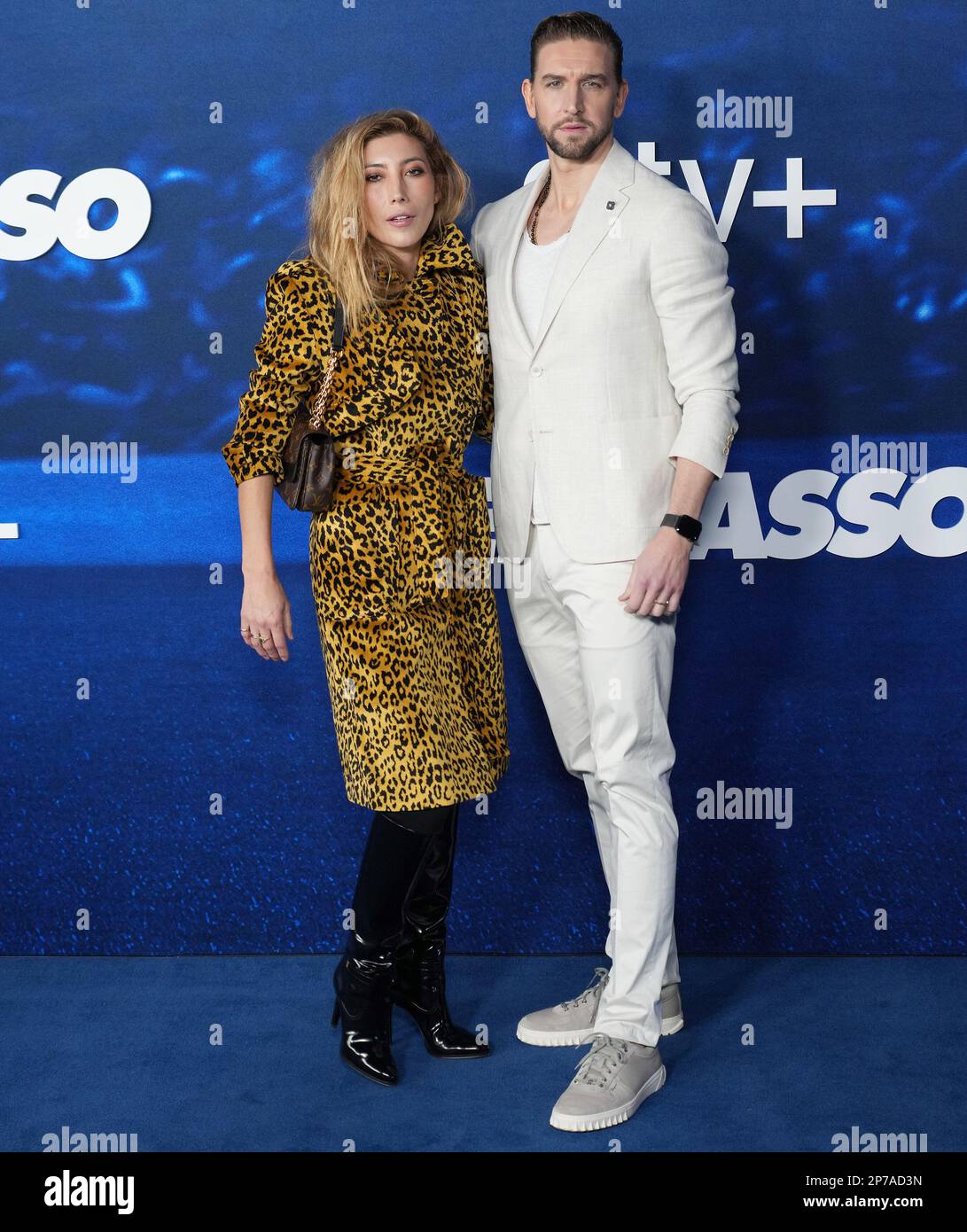 (L-R) Dichen Lachman and Maximilian Osinski at the Apple Original ...
