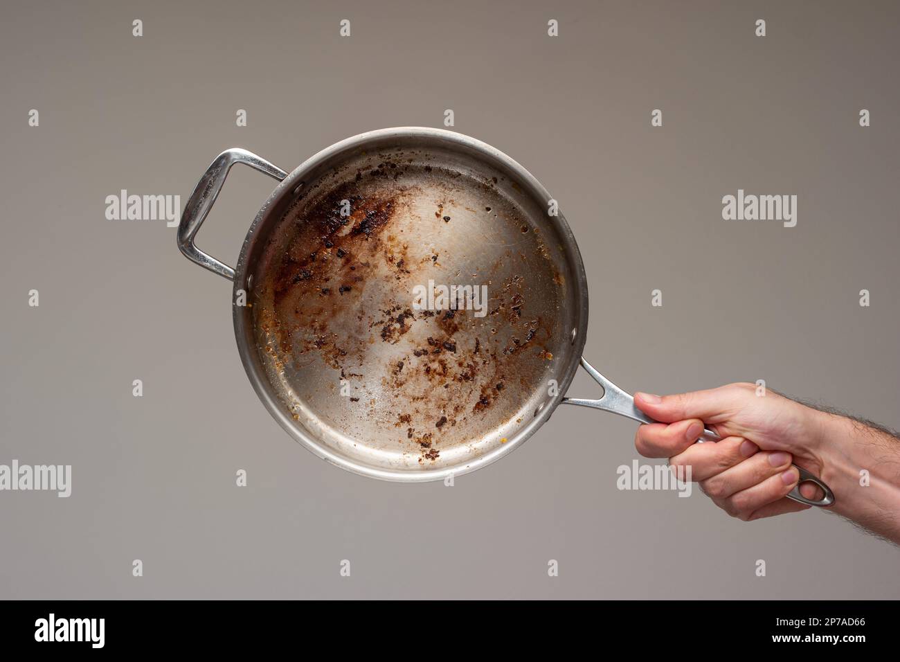 Burnt Metal Pan