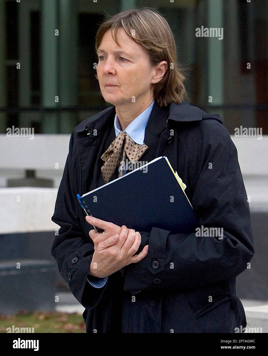 FILE - In a Dec. 3, 2007 file photo, attorney Judy Clarke leaves the ...