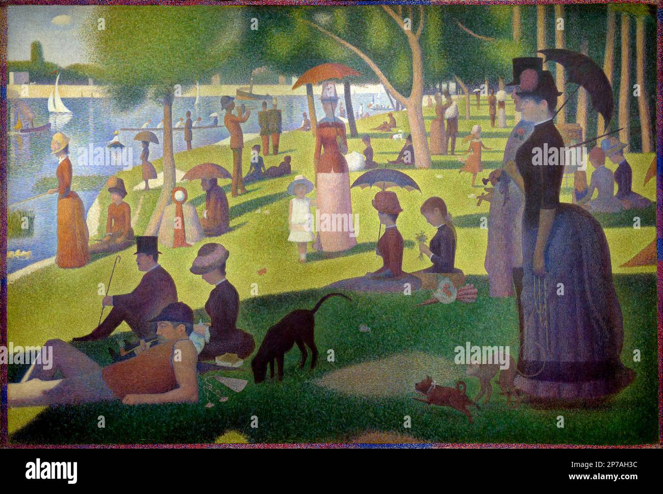 Georges seurat grande jatte hi-res stock photography and images - Alamy