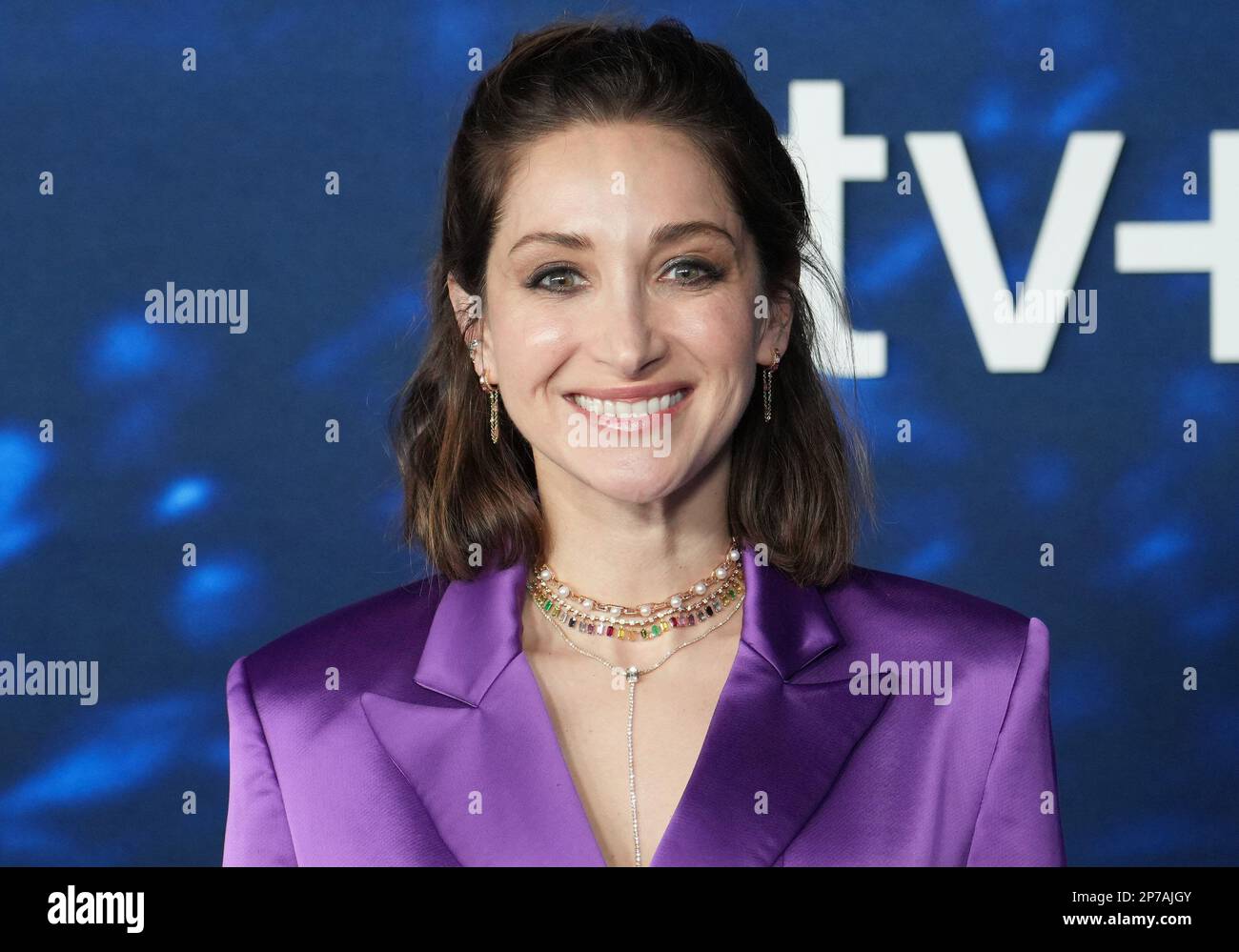 Jamie Lee arrives at the Apple Original Series' TED LASSO Season 3 ...