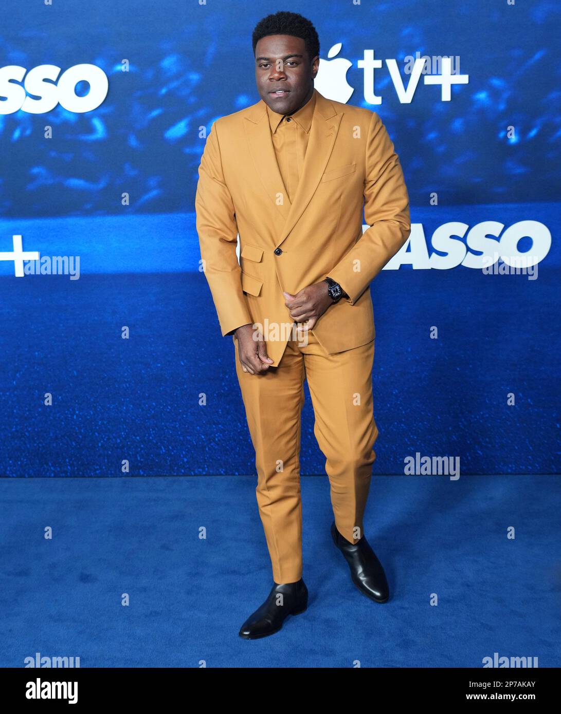 Sam Richardson Arrives At The Apple Original Series Ted Lasso Season 3 Premiere Held At The