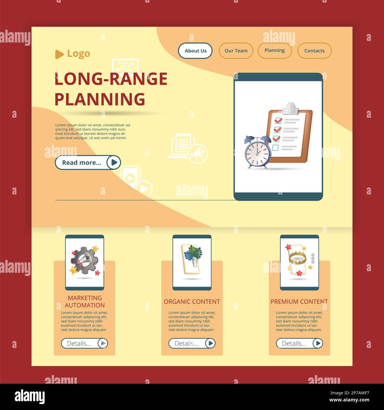 Long Range Planning Template
