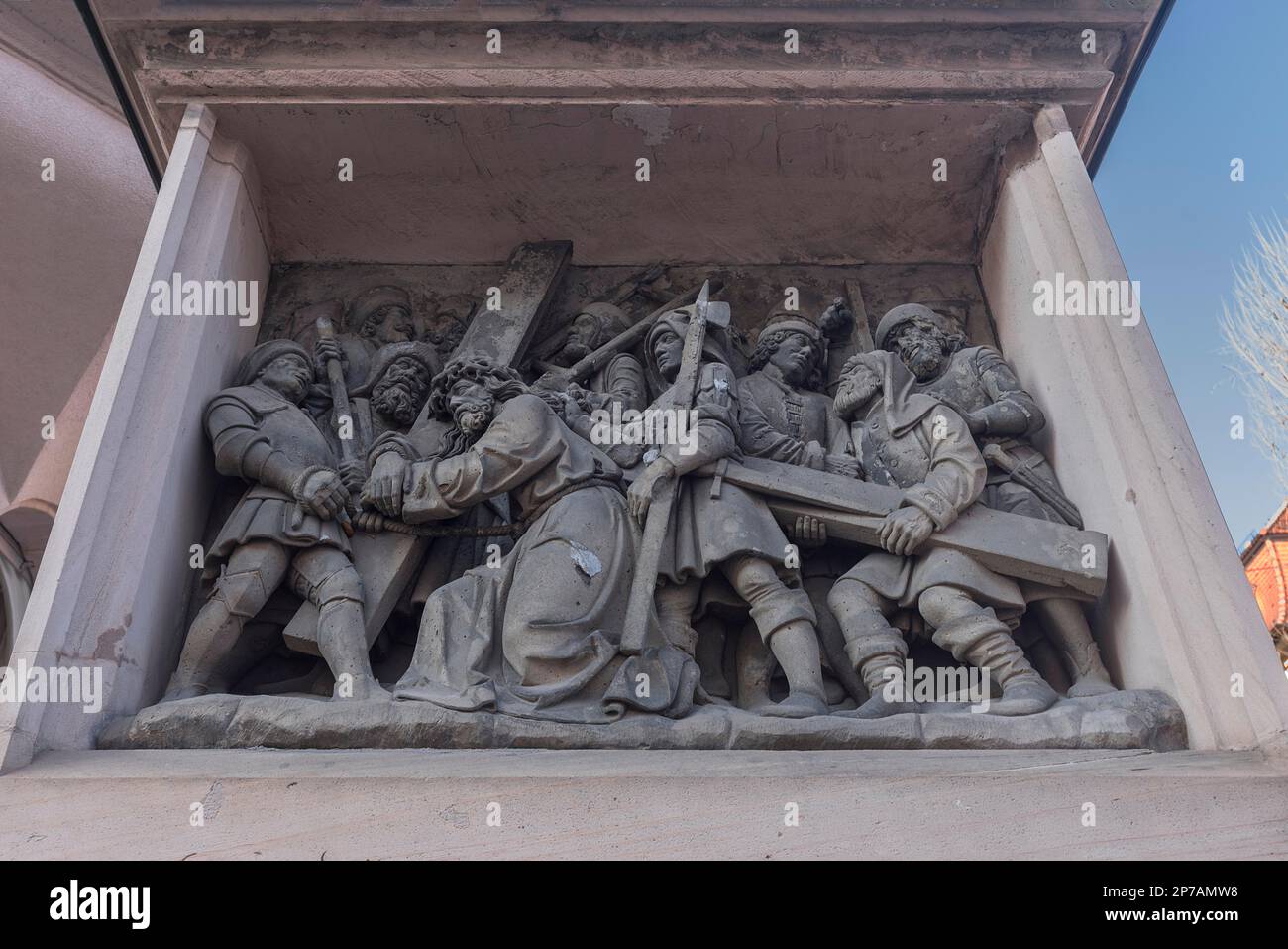 Second Stations of the Cross by Adam Kraft, German sculptor in the 15th ...
