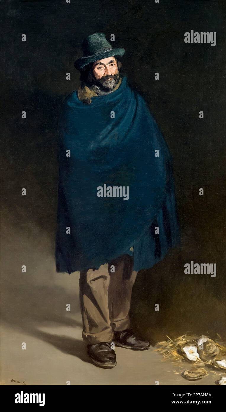 Beggar with Oysters, Philosopher, Edouard Manet, 1865-1867, Art ...