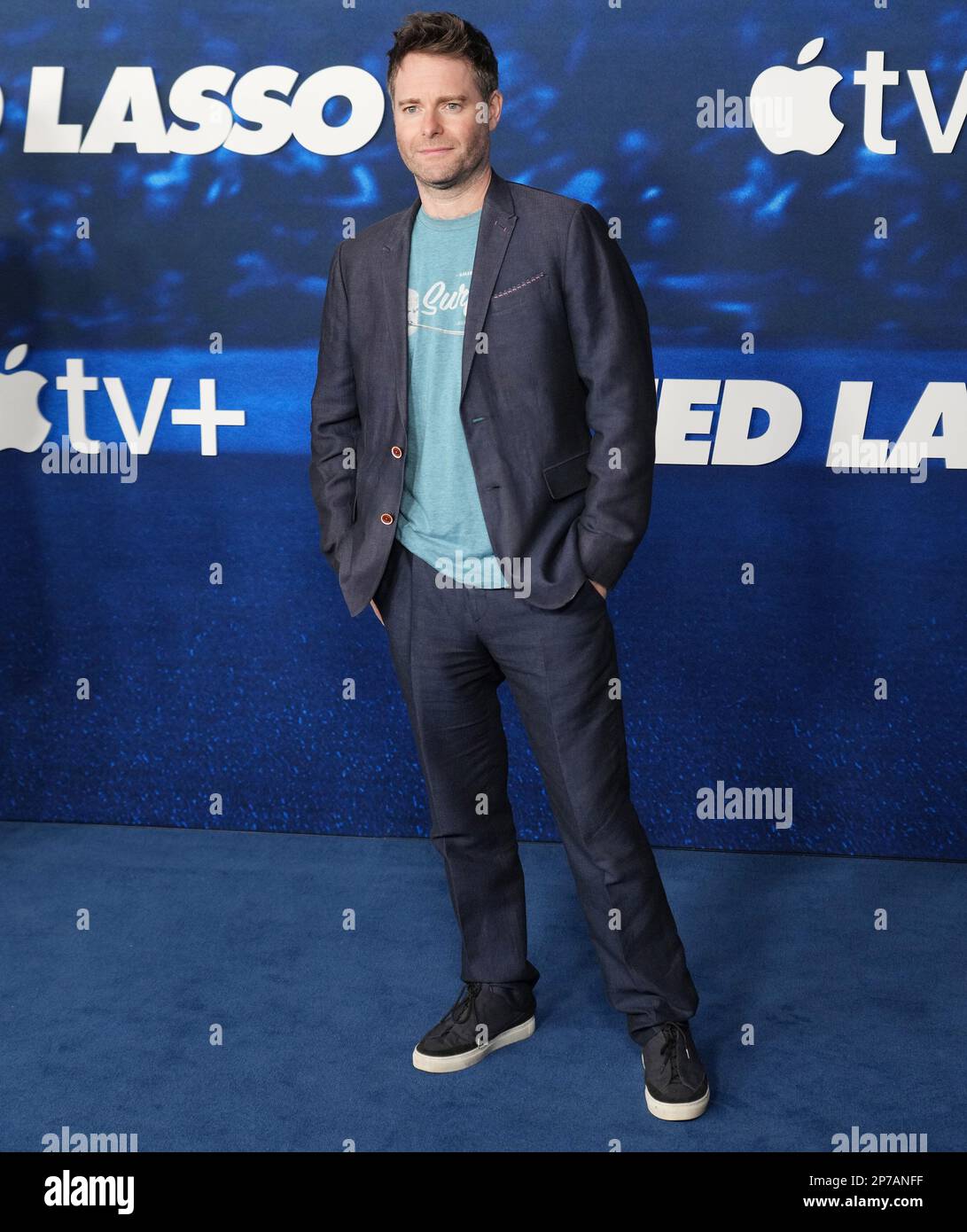 Tom Howe arrives at the Apple Original Series' TED LASSO Season 3 ...