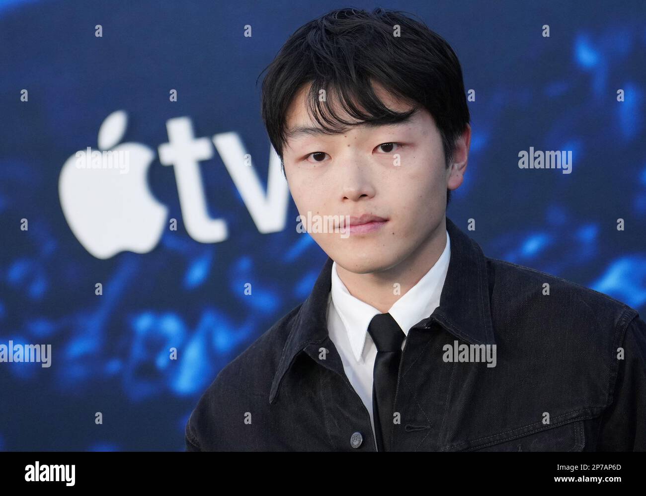 Alex Shibutani arrives at the Apple Original Series' TED LASSO Season 3 ...
