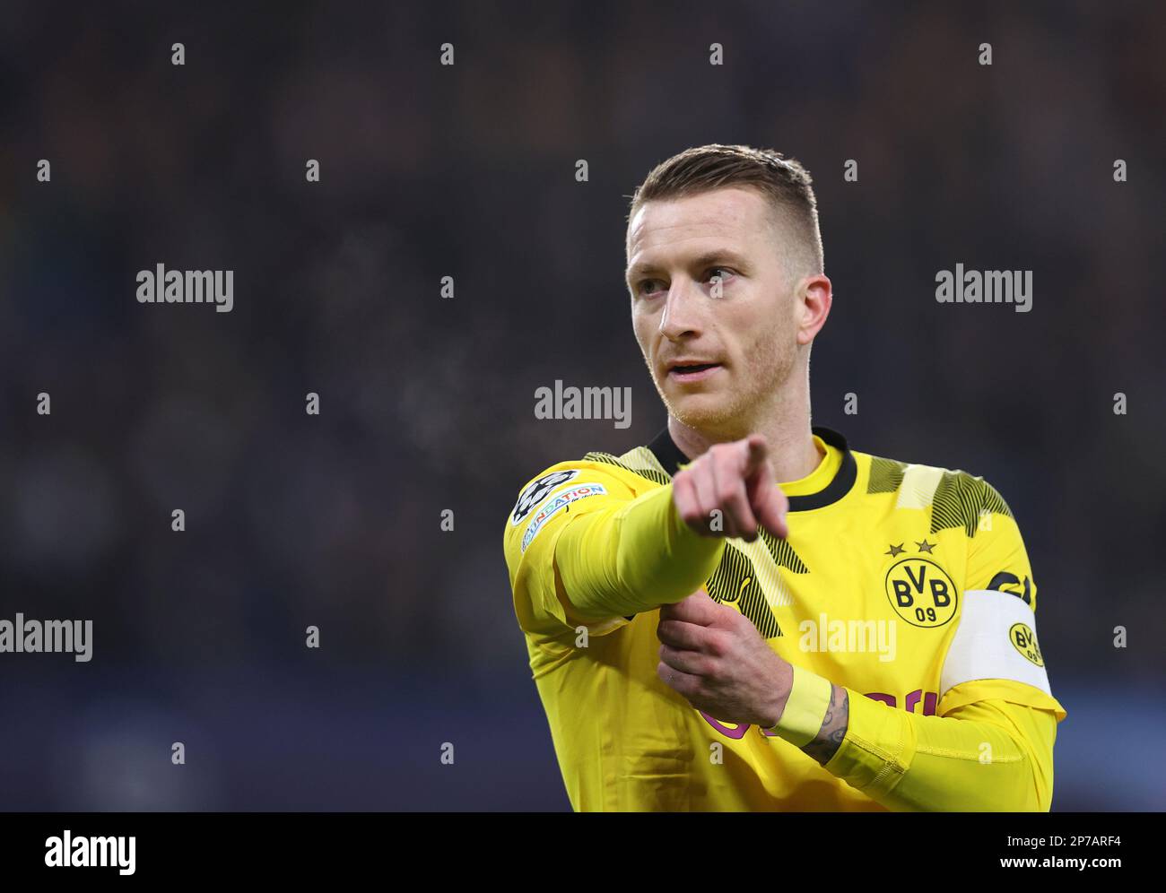 London, England, 7th March 2023. Marco Reus of Borussia Dortmund during ...
