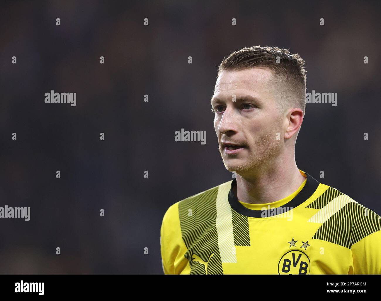 London, England, 7th March 2023. Marco Reus of Borussia Dortmund during ...