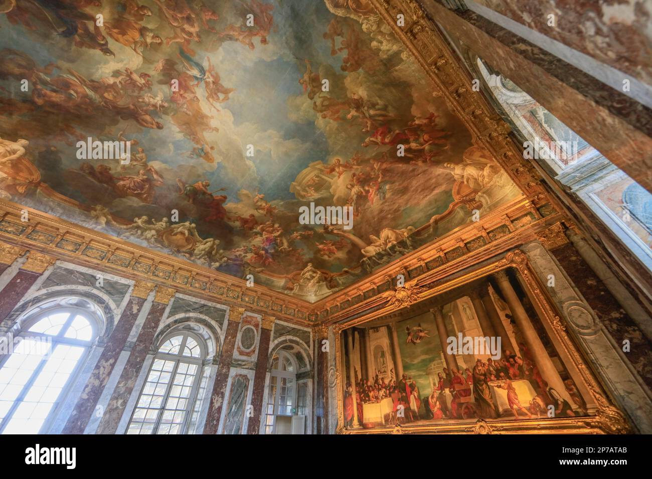 Hercules Hall with monumental painting The Supper in the House of Simon ...