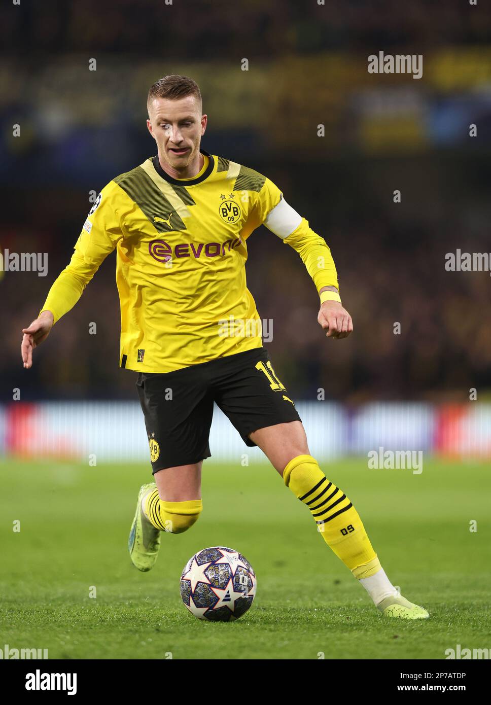 London, England, 7th March 2023. Marco Reus of Borussia Dortmund during ...