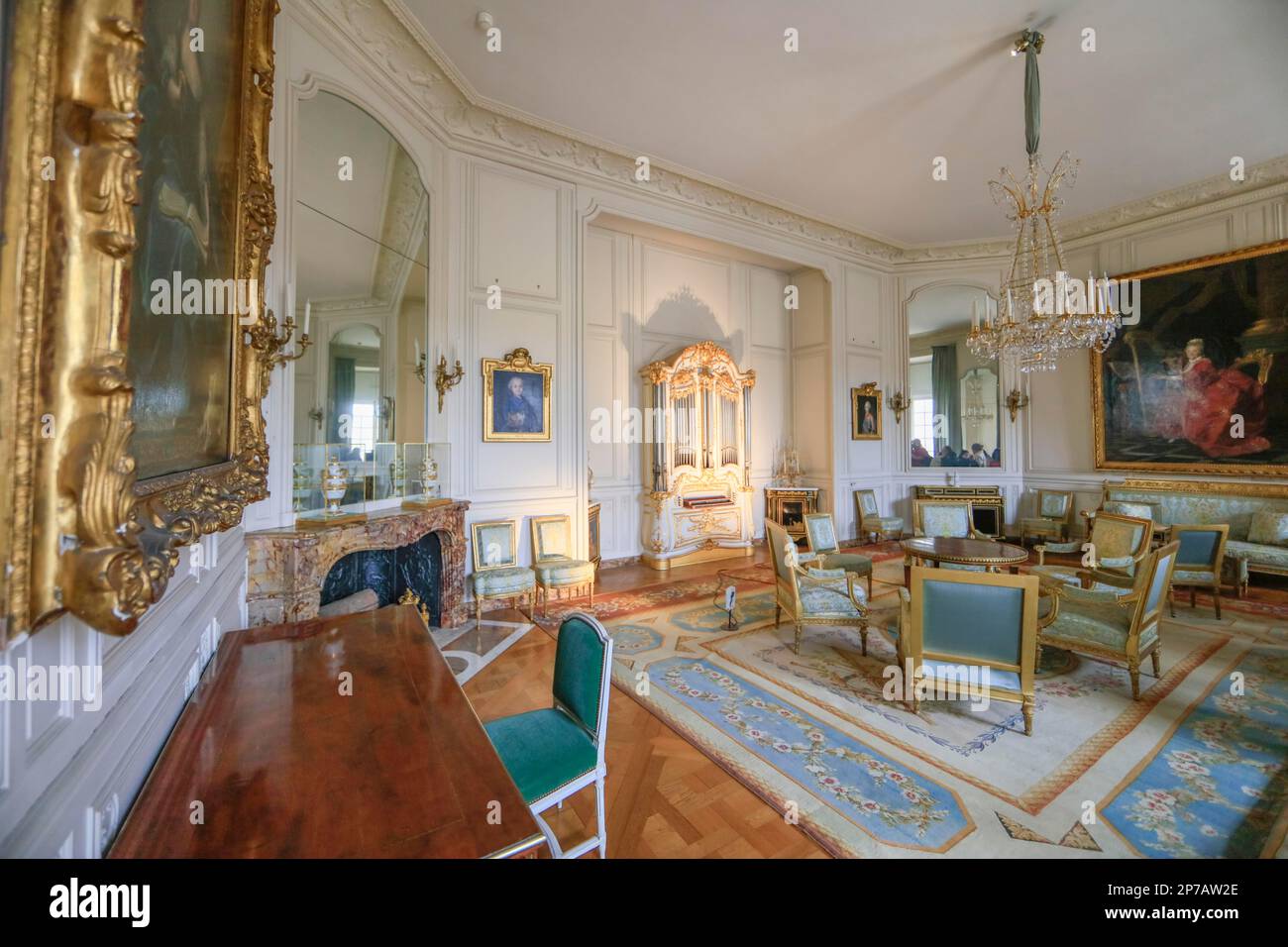 The Apartments of the Daughters of Louis XV, Le Grand Cabinet de Madame ...