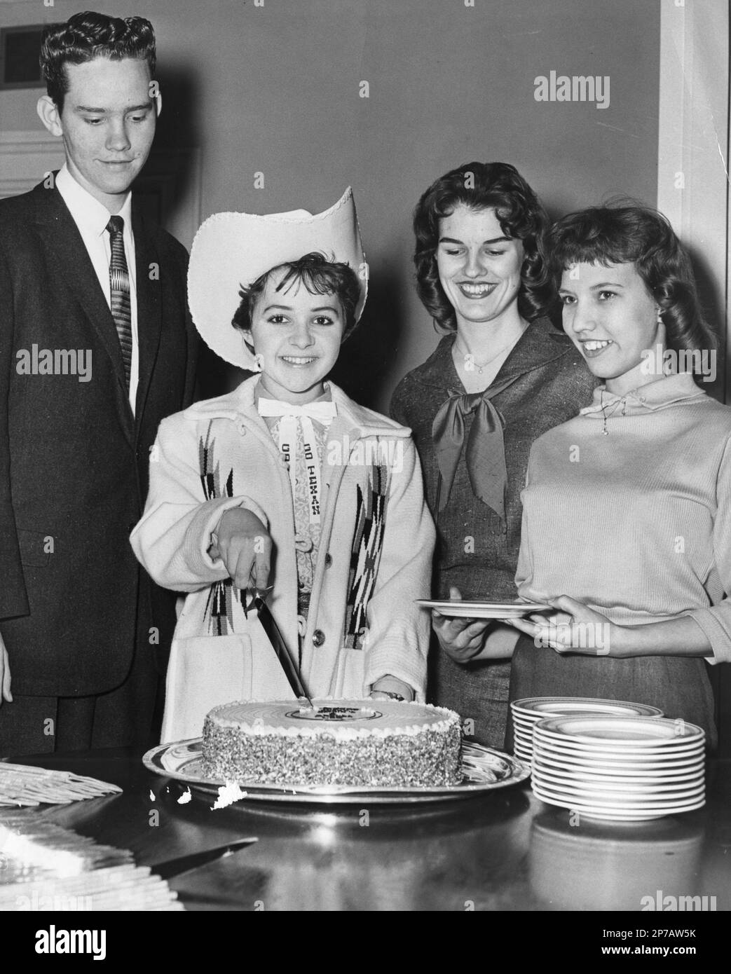 Singer Brenda Lee, in Houston to perform at the Rodeo, meets with the ...
