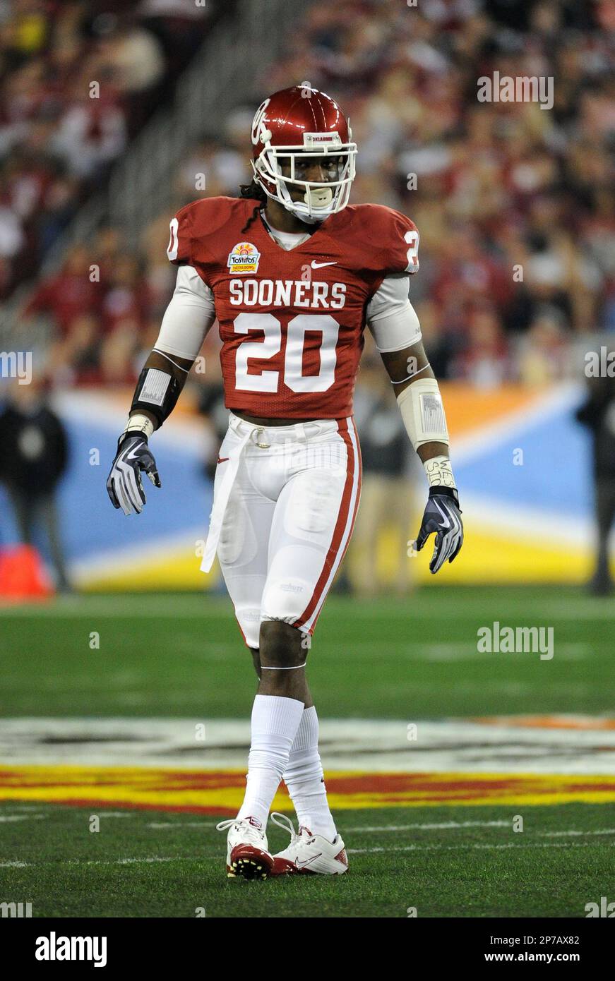 January 1, 2011: Quinton Carter of Oklahoma in action during the ...