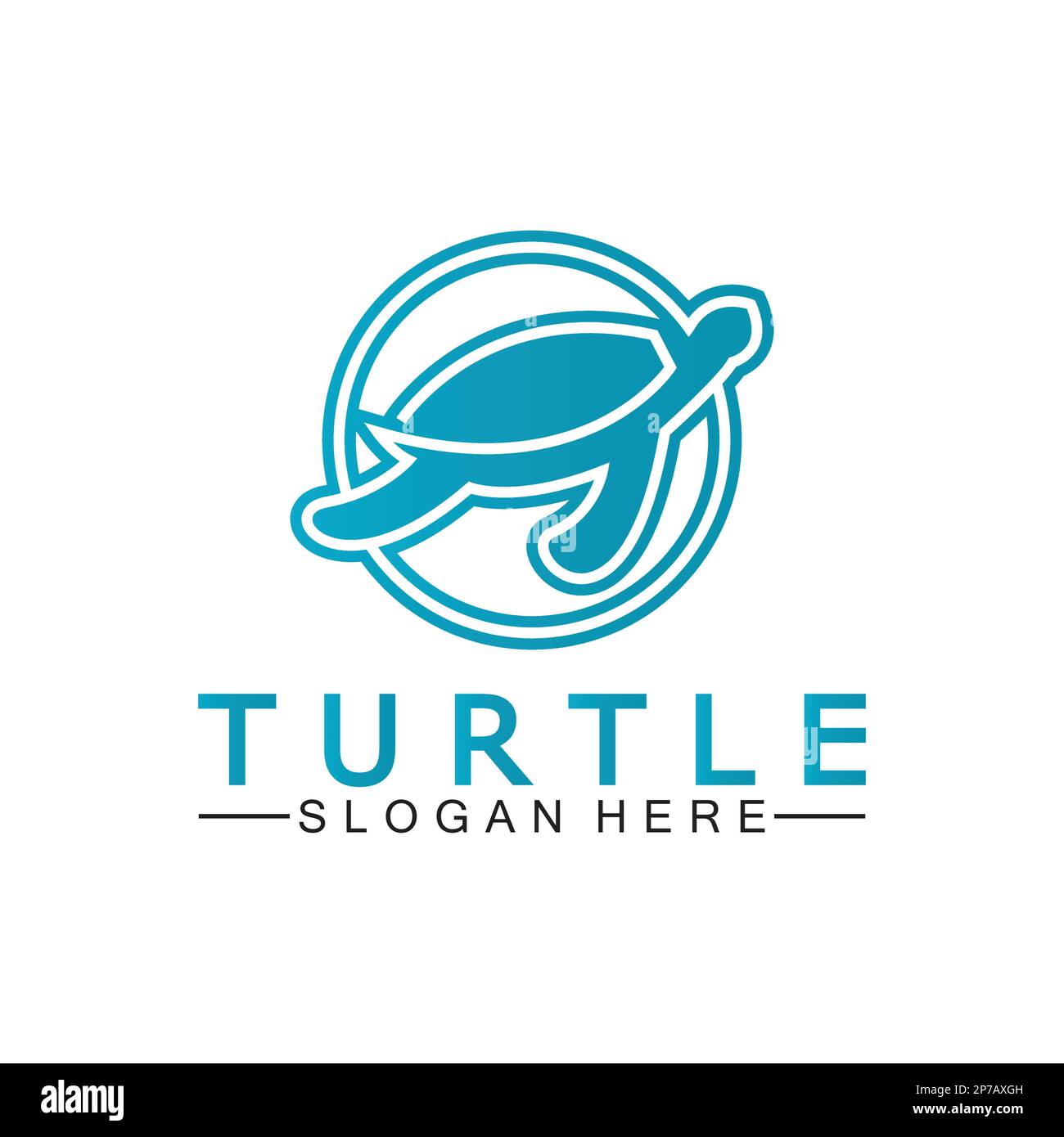 Turtle icon, Sea turtle vector illustration, Logo for buttons, websites ...