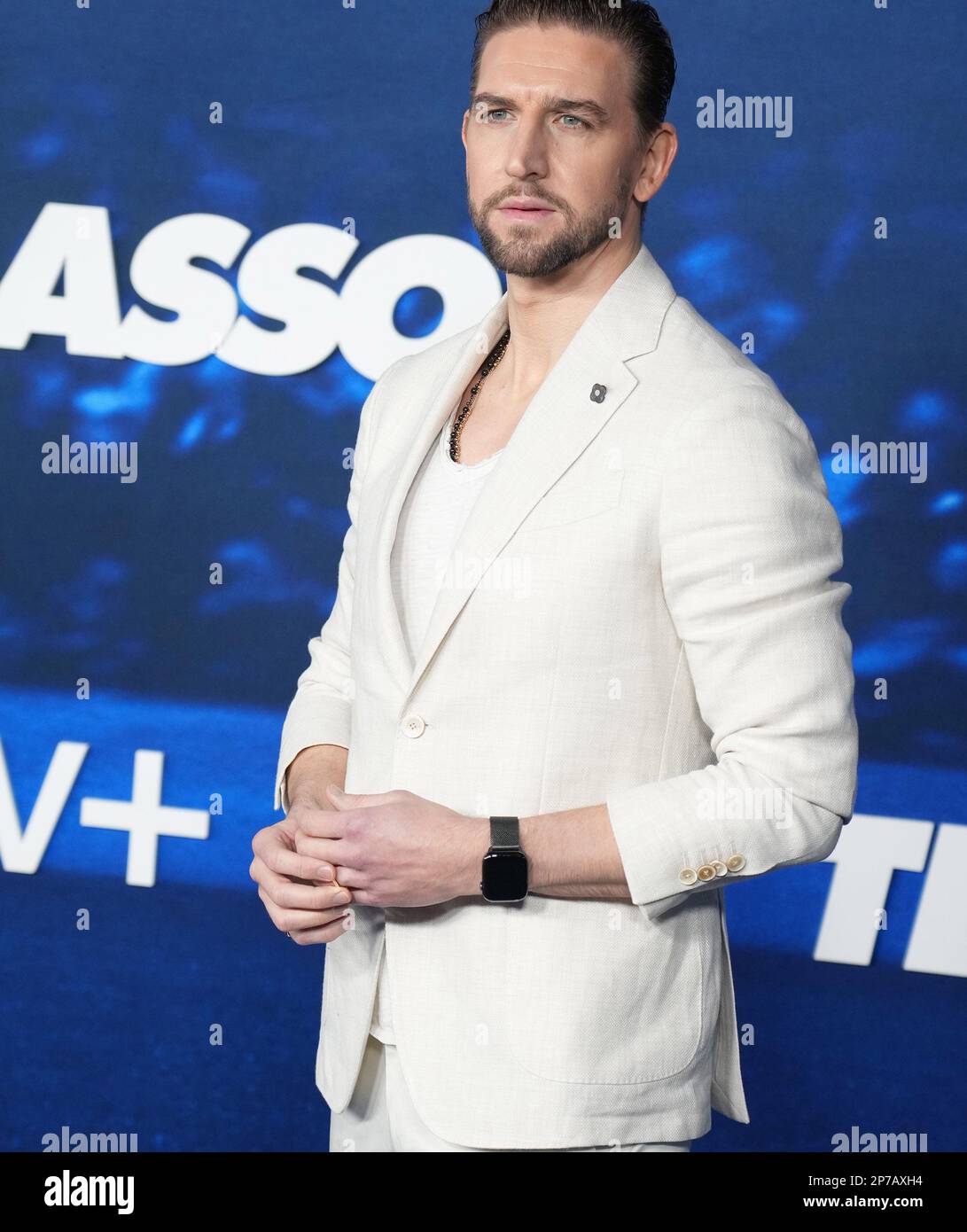 Maximilian Osinski arrives at the Apple Original Series' TED LASSO ...